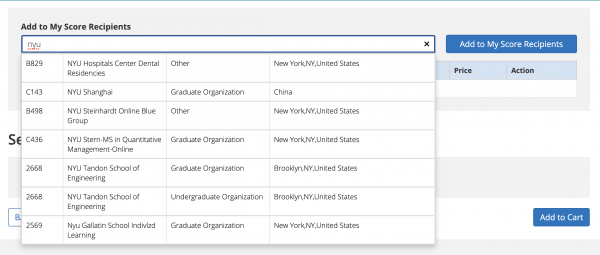 [最新] 美国大学托福学校送分代码 (College School Code) 一览表 | Ivy-Way留學部落格 | 最即時、完整的美國大 ...
