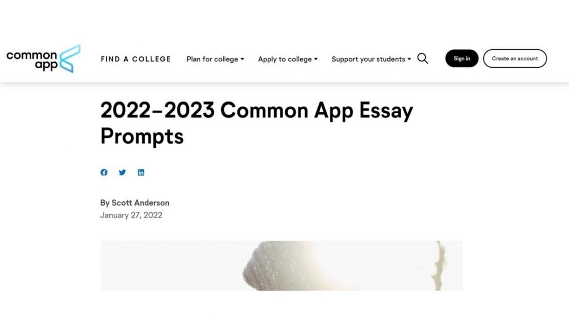 2022-2023 Common App 共同大學申請表文書題目出爐！ | Ivy-Way留學部落格 | 最即時、完整的美國大學升學資訊