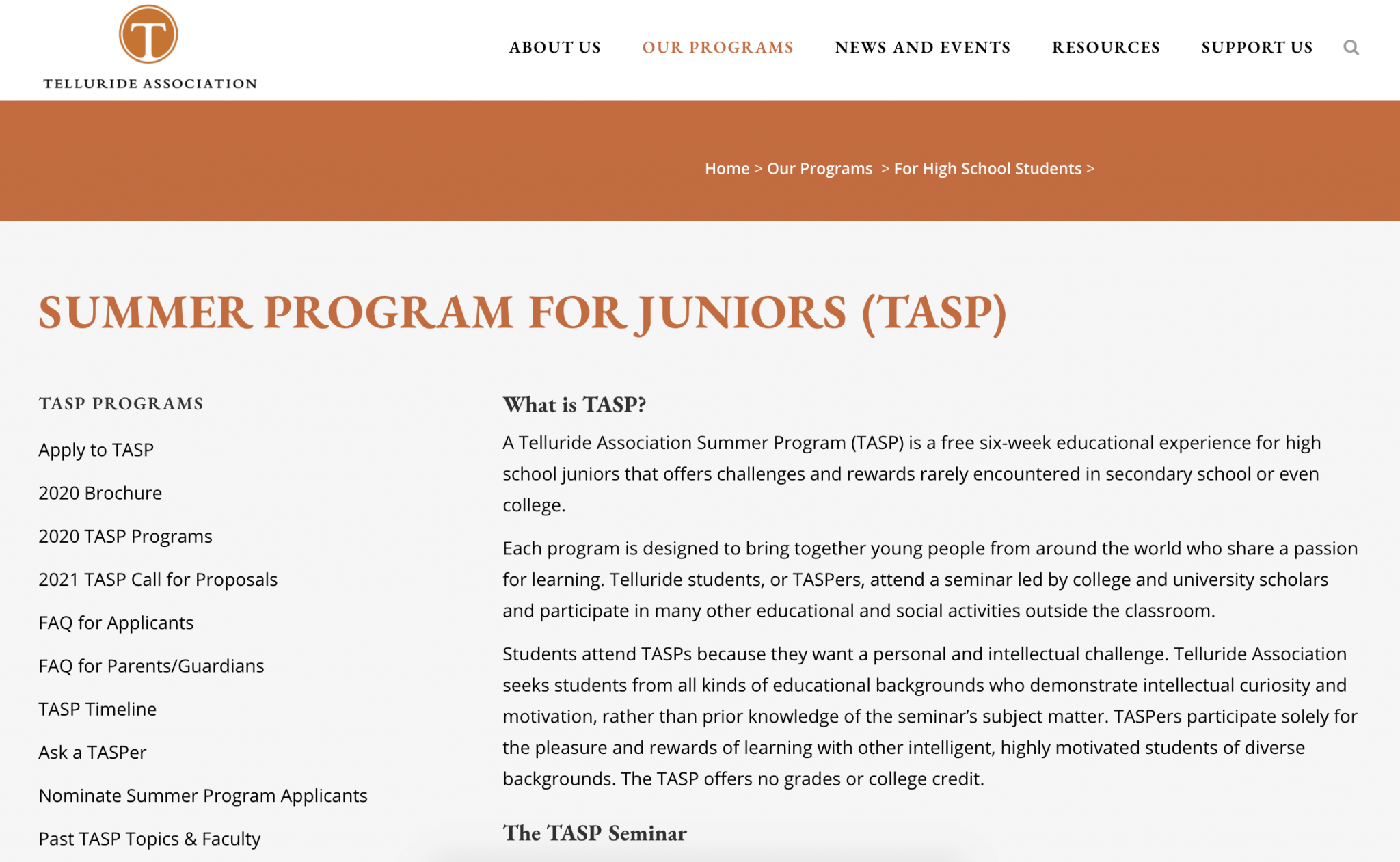 13 Most Prestigious College Summer Programs for High School Students ...