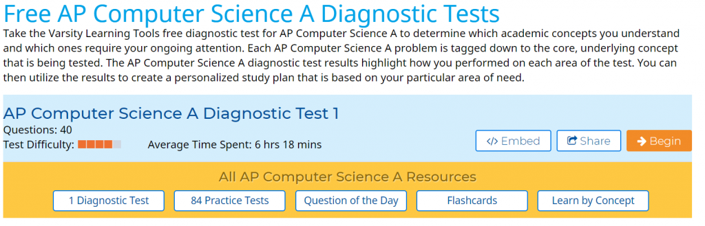 AP Computer Science A (AP 電腦科學A) 2022 最詳細攻略（含歷年考題總整理） | Ivy-Way留學部落格 ...