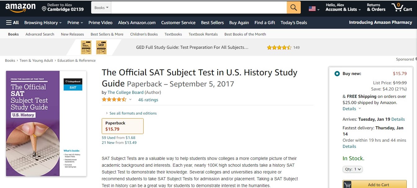 SAT2 U.S. History（SAT2 美國歷史）懶人包 | Ivy-Way留學部落格 | 最即時、完整的美國大學升學資訊