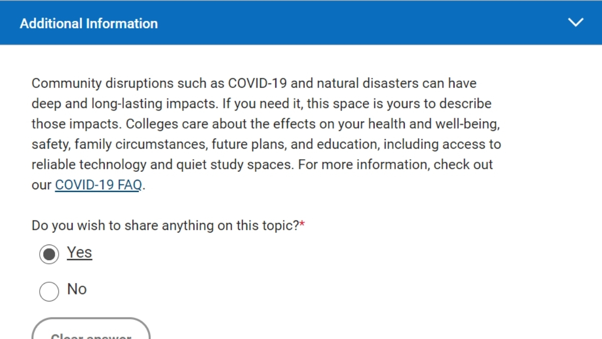 如何使用 Common APP 裡面的 Additional Information 欄位提供有效資訊？ | Ivy-Way留學部落格 | 最 ...