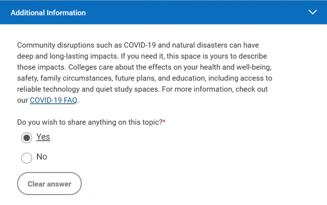 如何使用 Common APP 裡面的 Additional Information 欄位提供有效資訊？ | Ivy-Way留學部落格 | 最 ...