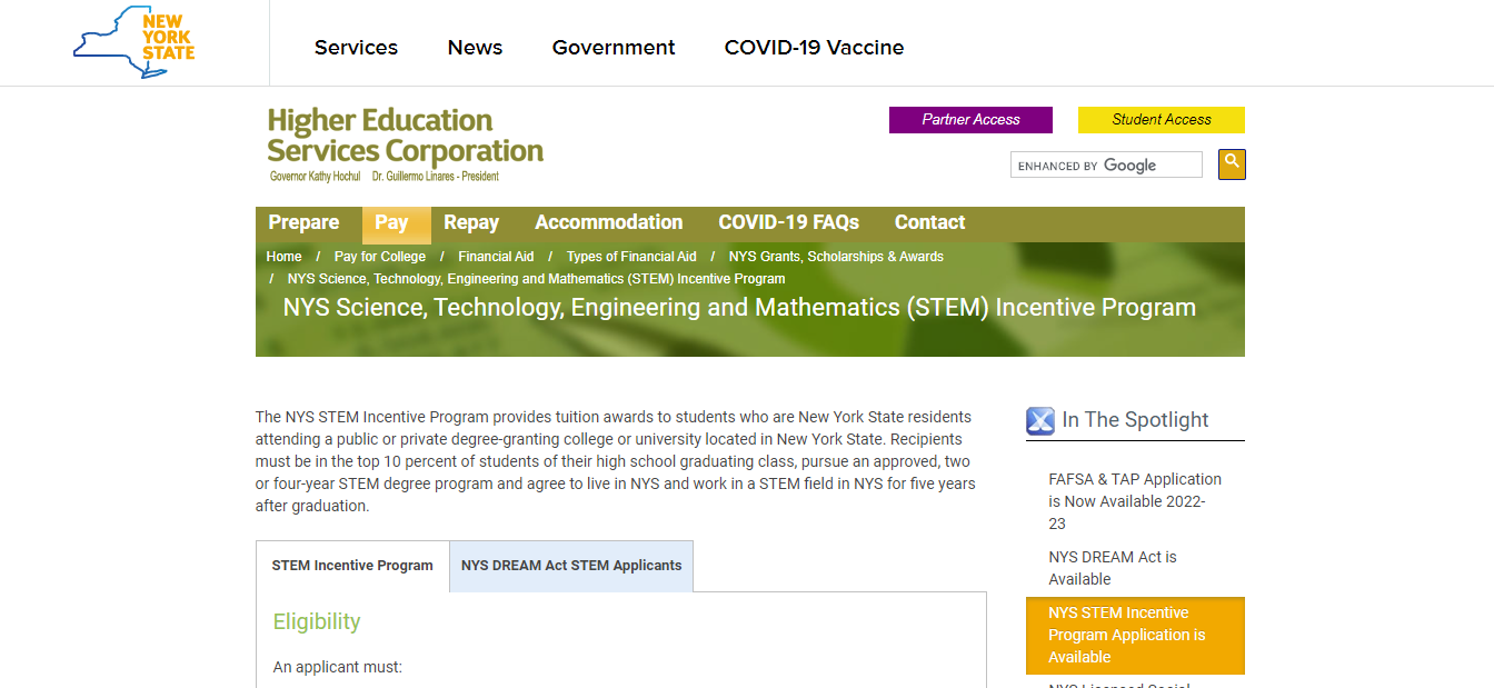 15 個紐約學生可以申請的大學獎學金 | Ivy-Way留學部落格 | 最即時、完整的美國大學升學資訊