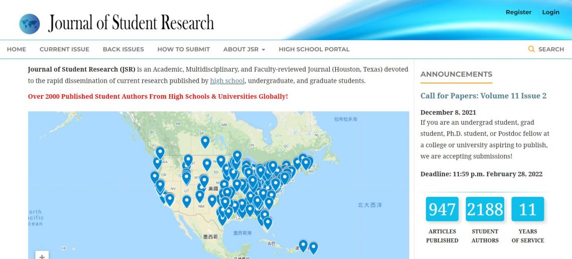 9 個學生可以發表學術期刊（Journals）的網站 | Ivy-Way留學部落格 | 最即時、完整的美國大學升學資訊