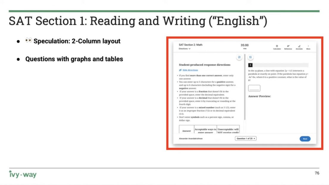 【闢謠】新的 Digital SAT 考題已在網路上曝光？網路上的雜訊該相信嗎？ | Ivy-Way留學部落格 | 最即時、完整的美國大學升學資訊