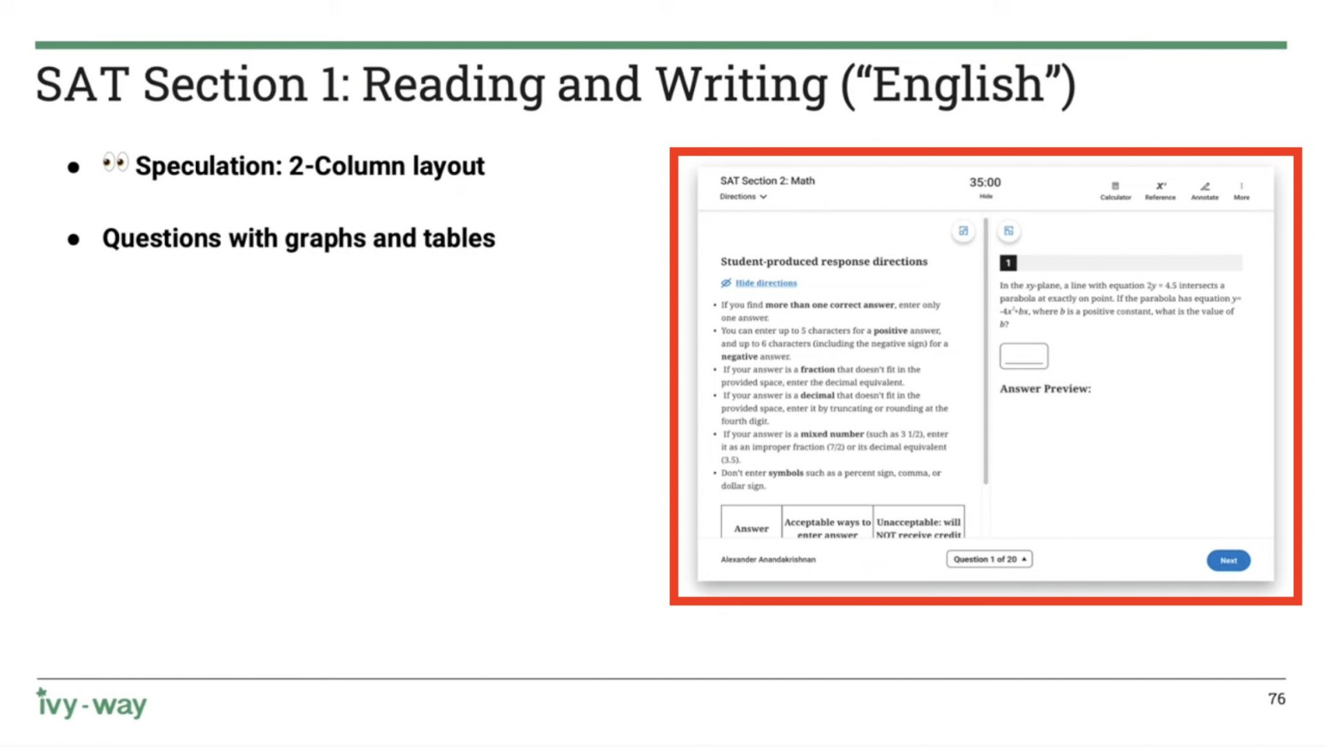 【闢謠】新的 Digital SAT 考題已在網路上曝光？網路上的雜訊該相信嗎？ | Ivy-Way留學部落格 | 最即時、完整的美國大學升學資訊