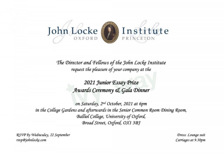 2025 John Locke Essay Competition Prompts Now Available! | Ivy-Way留學部落格 ...